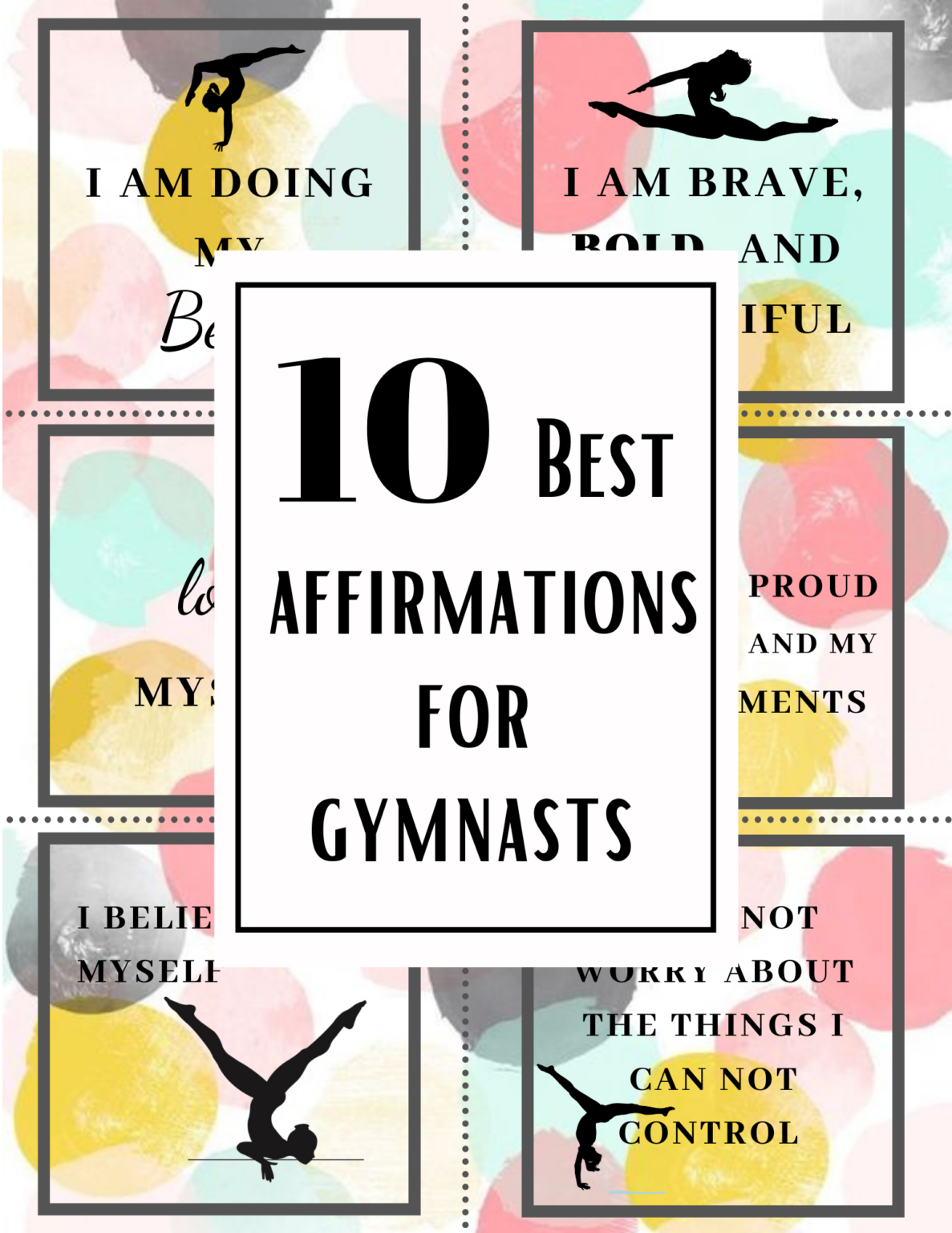 10 Best Affirmations for Gymnasts